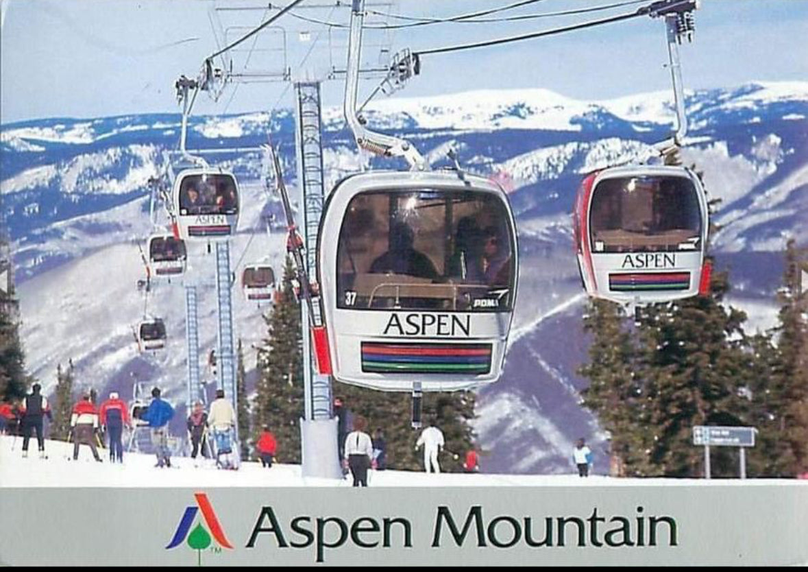 Vintage Aspen Gondola – Ski Lift Designs